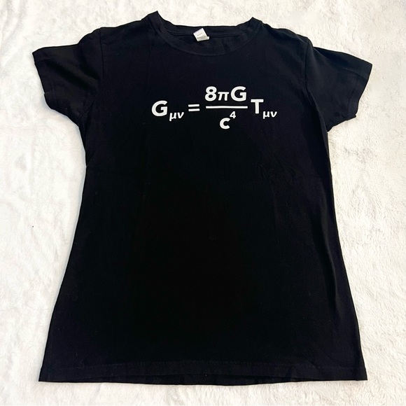 Tultex | Tops | General Relativity Albert Einstein Equation Tshirt ...